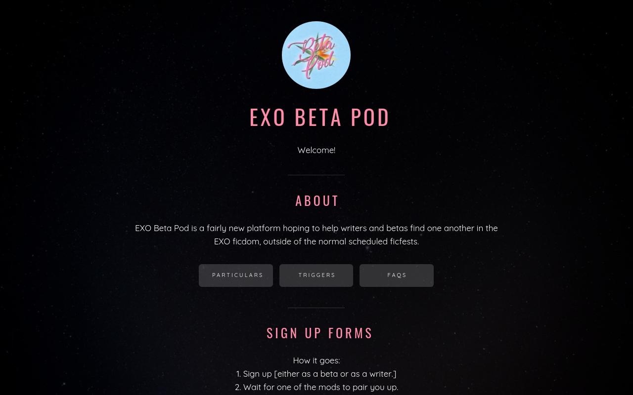 EXO Beta Pod